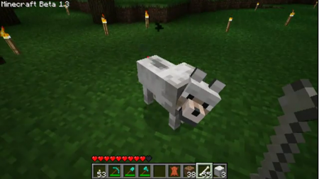Loup minecraft.png :: Minecraft-mojang